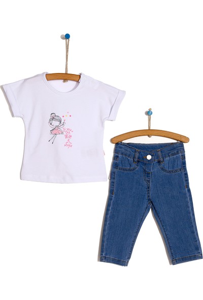 Overdo Kanatlı Tshirt Denim Pantolon Takım