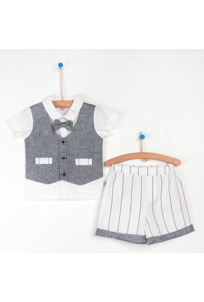 Mymio Keten Tshirt-Şort