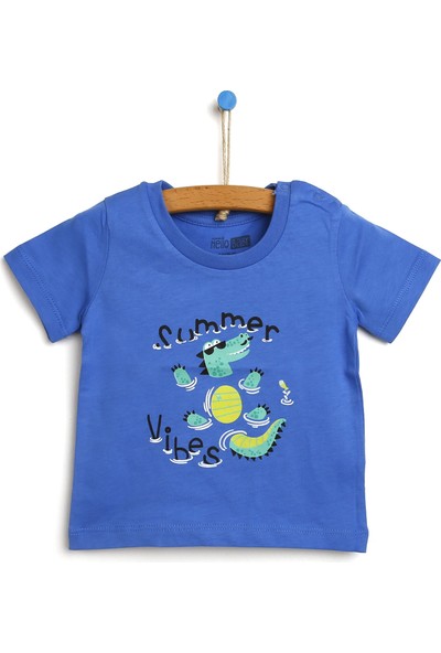 Hello Baby Basic Erkek Bebek Tshirt