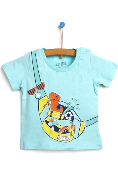 Hello Baby Basic Erkek Bebek Tshirt