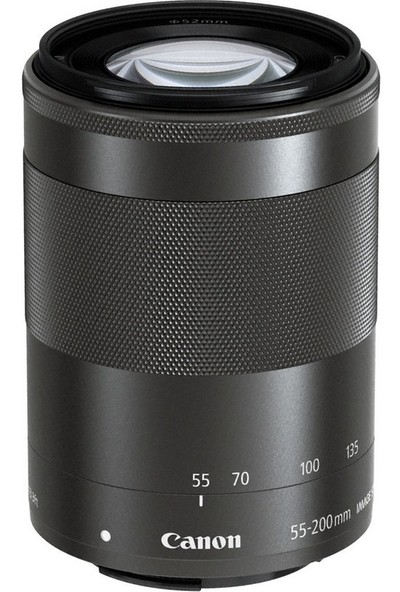 Canon Ef-M 55-200MM F / 4.5-6.3 Stm Lens - Siyah (Beyaz Kutu) (Yurt Dışından) Canon Ef-M 55-200MM F / 4.5-6.3 Stm Lens - Siyah (Beyaz Kutu) (Yurt Dışından)