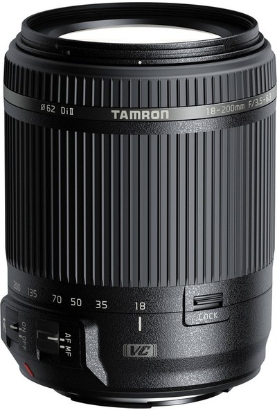 Tamron (B018) 18-200MM F / 3.5-6.3 Di II Vc Lens - Siyah (Canon Ef) (Yurt Dışından) Tamron (B018) 18-200MM F / 3.5-6.3 Di II Vc Lens - Siyah (Canon Ef) (Yurt Dışından)