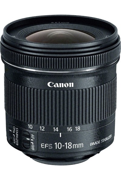 Canon Ef-S 10-18MM F4.5-5.6 Stm Lens (Yurt Dışından) Canon Ef-S 10-18MM F4.5-5.6 Stm Lens (Yurt Dışından)