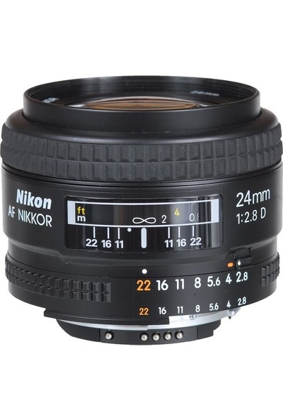 Nikon Af Nikkor 24MM F / 2.8d Lens (Yurt Dışından) Nikon Af Nikkor 24MM F / 2.8d Lens (Yurt Dışından)