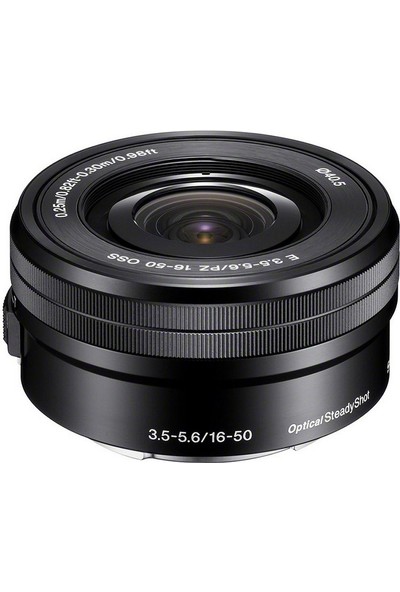 Sony E Pz 16-50MM F / 3.5-5.6 Oss Lens - Siyah (Beyaz Kutu) (Yurt Dışından)