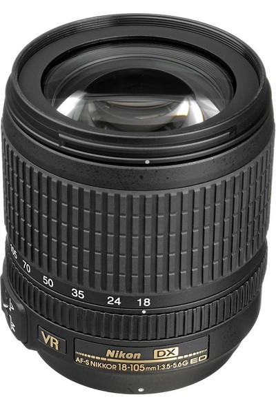 Nikon Af-S Dx Nikkor 18-105MM F / 3.5-5.6G Ed VR Lens (Yurt Dışından) Nikon Af-S Dx Nikkor 18-105MM F / 3.5-5.6G Ed VR Lens (Yurt Dışından)