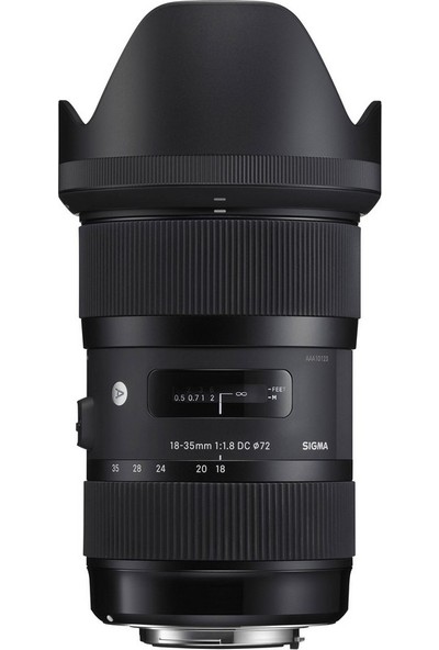 Sigma 18-35MM F / 1.8 Dc Hsm Sanat Lens - Siyah (Canon Ef) (Yurt Dışından) Sigma 18-35MM F / 1.8 Dc Hsm Sanat Lens - Siyah (Canon Ef) (Yurt Dışından)