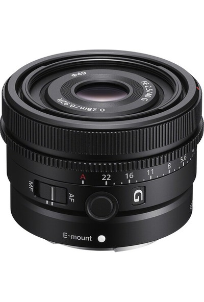 Sony Fe 40MM F2.5 G Lens - Siyah (Yurt Dışından) Sony Fe 40MM F2.5 G Lens - Siyah (Yurt Dışından)