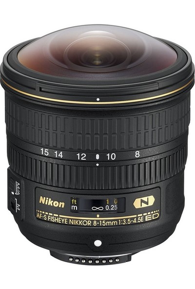 Nikon Af-S Balıkgözü Nikkor 8-15MM F / 3.5-4.5e Ed Lens (Yurt Dışından) Nikon Af-S Balıkgözü Nikkor 8-15MM F / 3.5-4.5e Ed Lens (Yurt Dışından)
