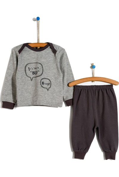 Hello Baby Basic Erkek Bebek Baharlık Pijama Takımı Hello Baby Basic Erkek Bebek Baharlık Pijama Takımı