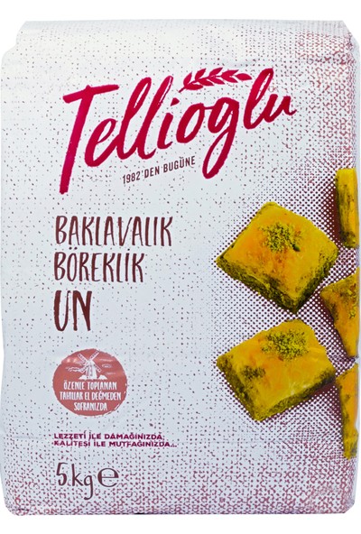 Tellioğlu Baklavalık-Böreklik Un 5kg Tellioğlu Baklavalık-Böreklik Un 5kg
