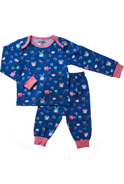 Hello Baby Basic Kız Bebek Pijama Takımı