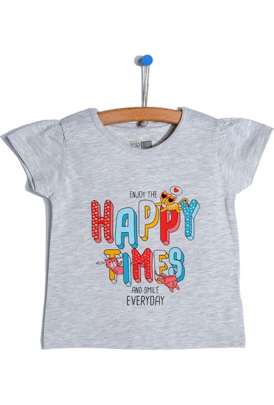 Hello Baby Basic Kız Bebek Tshirt