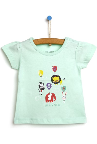 Hello Baby Basic Kız Bebek Tshirt