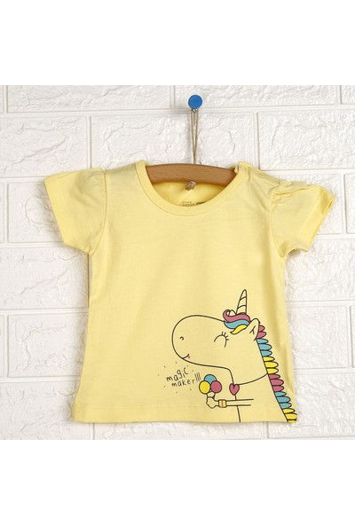 Hello Baby Basic Kız Bebek Tshirt