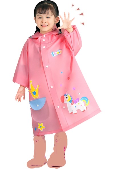 BTT Lighting Kız Çocuk Yağmurluk Pembe (Yurt Dışından) BTT Lighting Kız Çocuk Yağmurluk Pembe (Yurt Dışından)