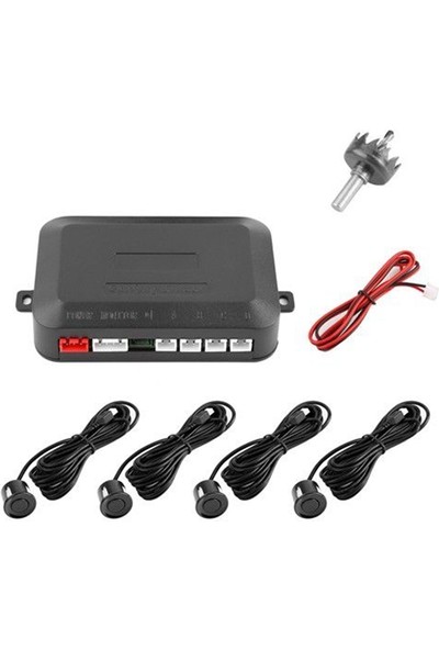 Unikum Bmw 120 Dijital Ekranlı Araç Park Sensörü Ses Ikazlı Siyah Renk