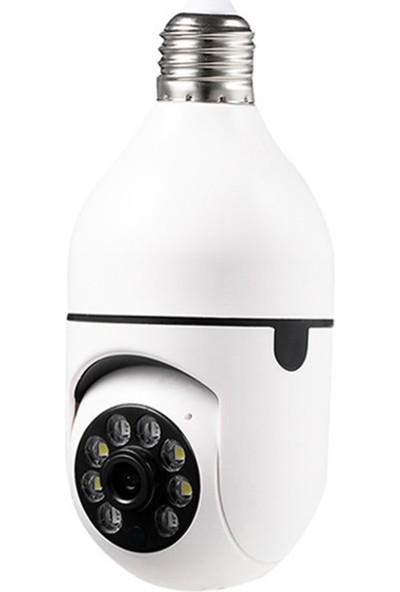 Strade Store Kablosuz Wifi Özellikli Ampul Şeklinde Bebek Güvenlik Kamerası - Beyaz (Yurt Dışından) Strade Store Kablosuz Wifi Özellikli Ampul Şeklinde Bebek Güvenlik Kamerası - Beyaz (Yurt Dışından)