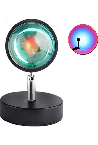 BTT Lighting USB Şarj Efekt Işığı Masa Lambası Projeksiyon Gökkuşağı Gün Batımı Projektör Arka Plan LED Atmosfer Gün Batımı Işığı (Yurt Dışından) BTT Lighting USB Şarj Efekt Işığı Masa Lambası Projeksiyon Gökkuşağı Gün Batımı Projektör Arka Plan LED Atmosfer Gün Batımı Işığı (Yurt Dışından)