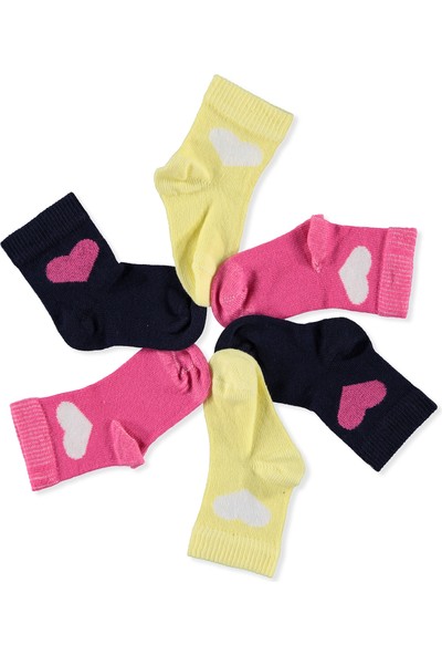 Aziz Bebe Kalp 3lü Soket Çorap