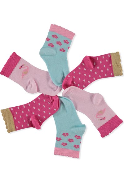Aziz Bebe Çiçek 3lü Soket Çorap Aziz Bebe Çiçek 3lü Soket Çorap