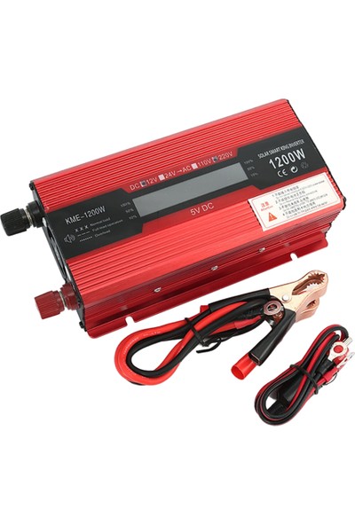 Strade Store Saf Sinüs Dalga Güç Invertörü 22 x 11.3 x 5.5 cm 1200 W