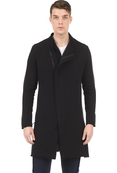 Cekmon Fermuarlı Uzun Mevsimlik Erkek Hırka Cekmon Fermuarlı Uzun Mevsimlik Erkek Hırka