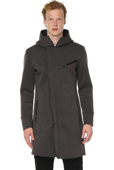 Cekmon Yandan Fermuarlı Scuba Kumaş Uzun Kalın Erkek Hırka Cekmon Yandan Fermuarlı Scuba Kumaş Uzun Kalın Erkek Hırka