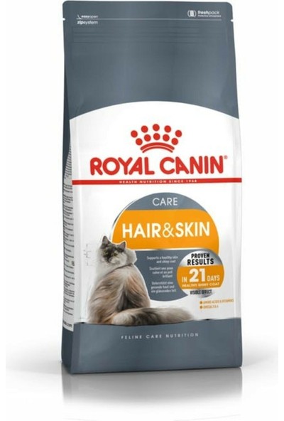 Royal Canin Hair Skin Hassas Tüylü Kediler Için Mama 2 Royal Canin Hair Skin Hassas Tüylü Kediler Için Mama 2