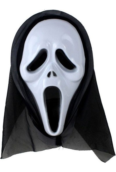 Pandoli Ghost Scream Mask Siyah Renk Kapşonlu Çığlık Hayalet Maskesi Pandoli Ghost Scream Mask Siyah Renk Kapşonlu Çığlık Hayalet Maskesi
