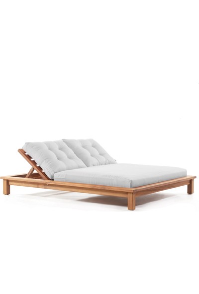 Rehome Vera 160X220 Iki Kişilik Iroko Şezlong