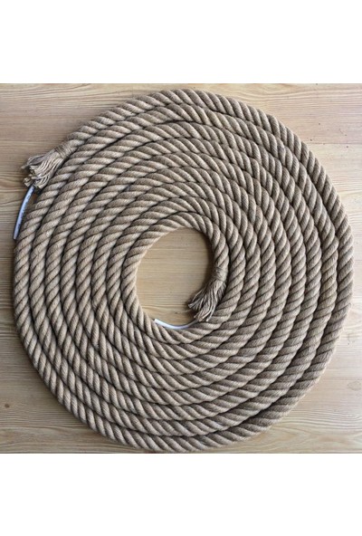 Molhalat 26 mm Kablolu Jüt Halat 100 Metre Molhalat 26 mm Kablolu Jüt Halat 100 Metre