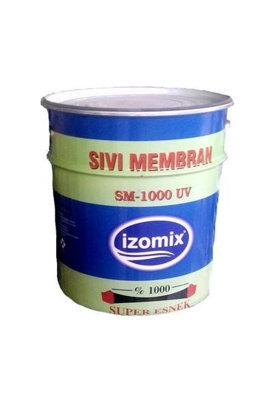 Izomix Kauçuk Esaslı Sıvı Membran Sm 1000 Uv 4 kg Izomix Kauçuk Esaslı Sıvı Membran Sm 1000 Uv 4 kg