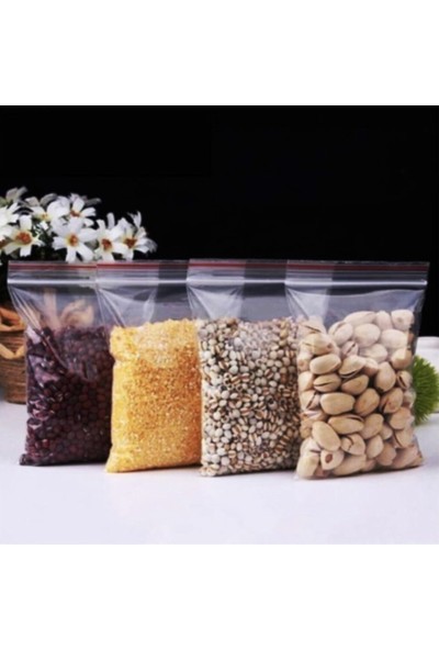 Özkan Ambalaj Kilitli Çerez Kına Poşeti 10X8 100 Adet Özkan Ambalaj Kilitli Çerez Kına Poşeti 10X8 100 Adet
