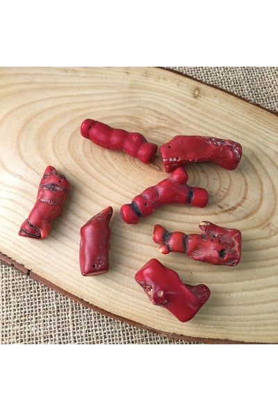 İmran Doğal Taş Işlenmemiş Doğal Ham Kırmızı Mercan ( 3.5-4 Cm) - IMRKT00084 İmran Doğal Taş Işlenmemiş Doğal Ham Kırmızı Mercan ( 3.5-4 Cm) - IMRKT00084