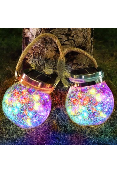 Ahşap Şehri Solar Peri LED Dekoratif Güneş Panelli Rgb Kavanoz Ahşap Şehri Solar Peri LED Dekoratif Güneş Panelli Rgb Kavanoz