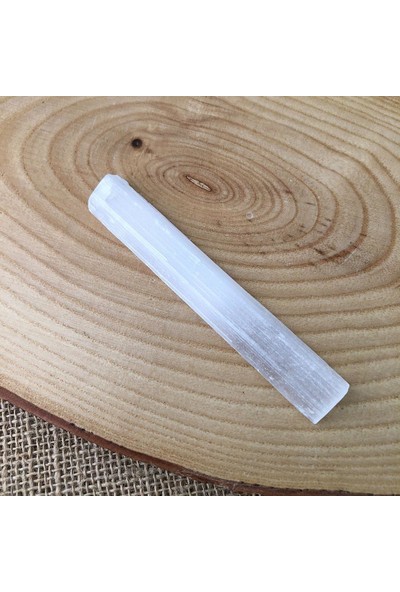 İmran Doğal Taş Doğal Dikdörtgen Kesim Selenit Taşı ( 10 Cm) - IMRKT00087 İmran Doğal Taş Doğal Dikdörtgen Kesim Selenit Taşı ( 10 Cm) - IMRKT00087