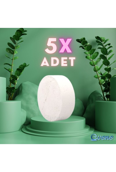 Evene Nem Alıcı 5 Adet 450 gr Yedek Tablet Rutubet Giderici Önleyici Emici Küf Engelleyici