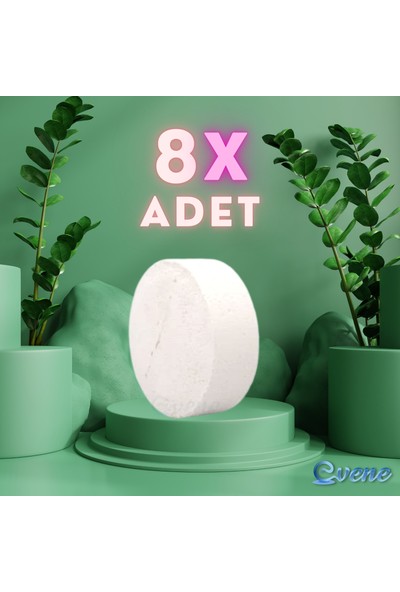 Evene Nem Alıcı 8 Adet 450 gr Yedek Tablet Rutubet Giderici Önleyici Emici Küf Engelleyici