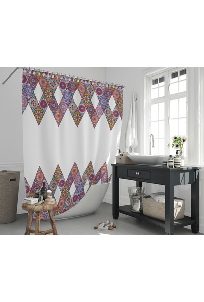 Zethome Jackline 10149 Banyo Duş Perdesi Tek Kanat 1X120X200 Zethome Jackline 10149 Banyo Duş Perdesi Tek Kanat 1X120X200