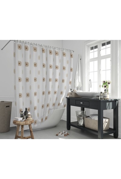 Zethome Jackline Banyo Duş Perdesi 6969 Tek Kanat 1X180X200 Zethome Jackline Banyo Duş Perdesi 6969 Tek Kanat 1X180X200