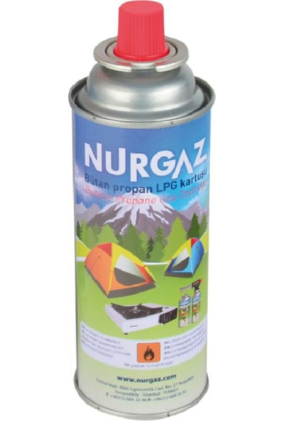 Nurgaz 220 gr Valfli Kartuş Nurgaz 220 gr Valfli Kartuş