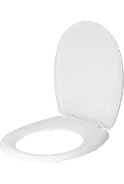 Badem10 Deniz Klozet Kapağı (Beyaz)