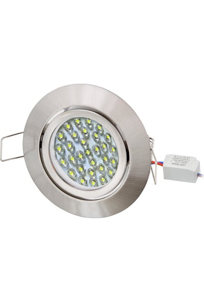 Ledon LED Spot Beyaz 6000K 2W 8.5cm Ledon LD-0326 Ledon LED Spot Beyaz 6000K 2W 8.5cm Ledon LD-0326