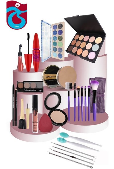 Mujgan Taraftar Serisi Efsane Trabzon Spor Makyaj Seti Beyaz Ten