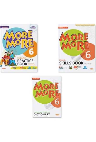 More More 6.sınıf English Practice Book,skills Book, Dictionary More More 6.sınıf English Practice Book,skills Book, Dictionary
