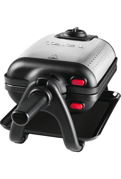Tefal WM756D Waffle Makinesi, Büyük Boy, Brüssler Türü, 180 Derece Dönebilen Pişirme Alanı, 1200 W, Paslanmaz Çelik/siyah Tefal WM756D Waffle Makinesi, Büyük Boy, Brüssler Türü, 180 Derece Dönebilen Pişirme Alanı, 1200 W, Paslanmaz Çelik/siyah