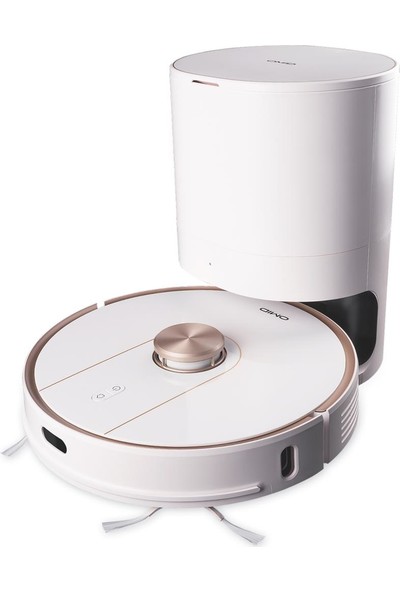 Omid i8 Pro Akıllı Robot Süpürge (Çöp Kutulu)