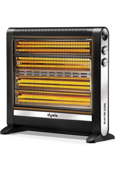 Dysis Slim HTR7430 Devrilme Emniyetli 2800 W Elektrikli Soba