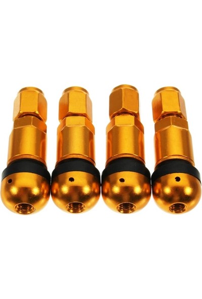 Çankaya Aksesuar Gold Renkli Çelik Sibop Seti 4 Adet